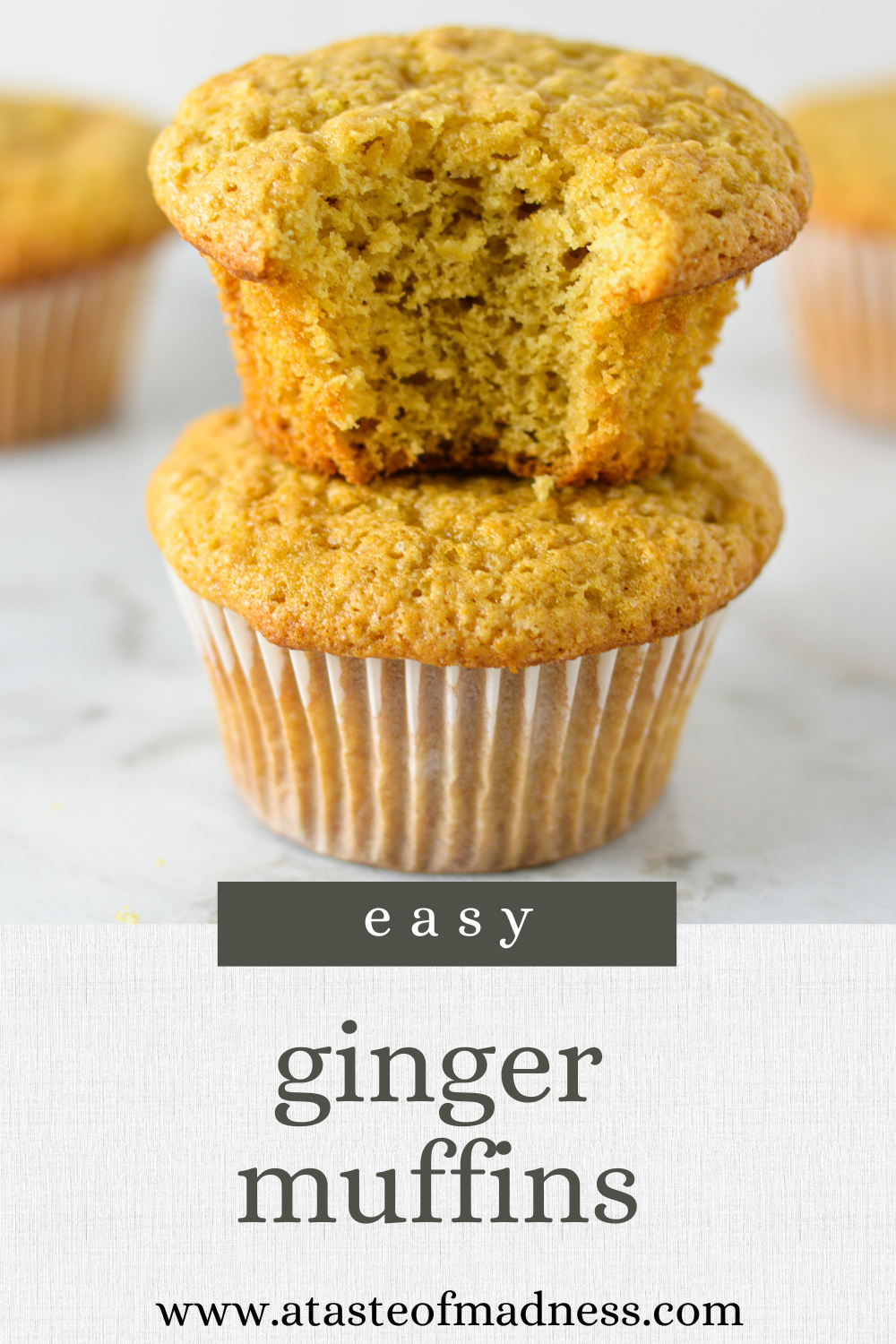Ginger Muffins - A Taste of Madness