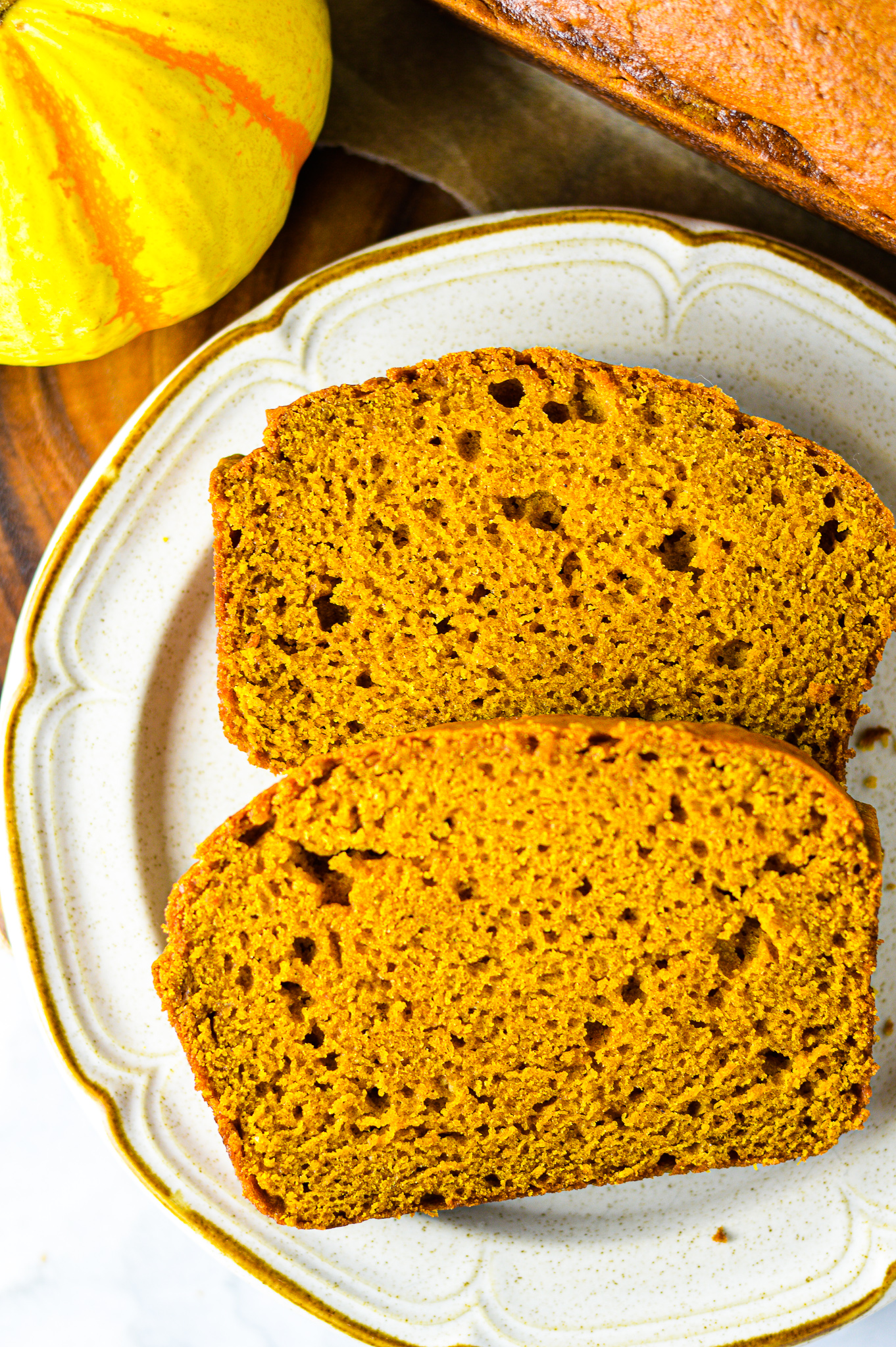 Pumpkin Gingerbread | A Taste of Madness