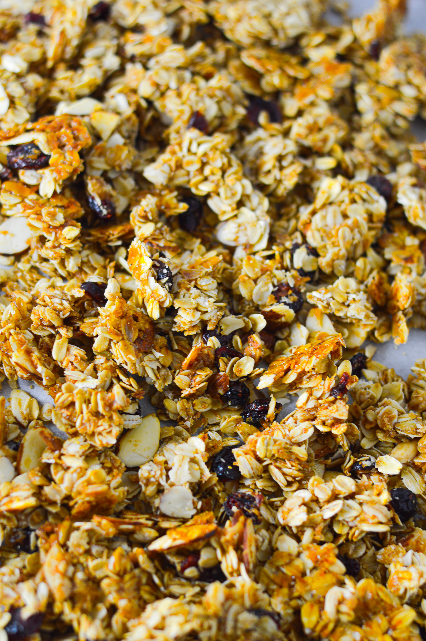 Sweet and Salty Coconut Vanilla Bean Granola - A Taste of Madness