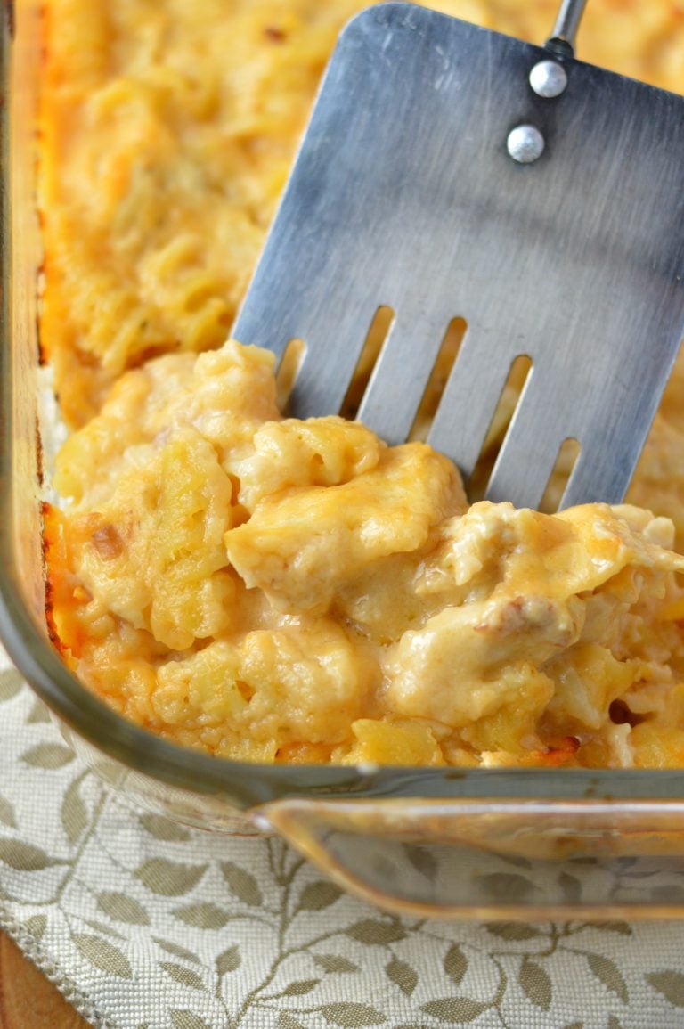 Baked Cheesy Chicken Pasta | A Taste of Madness