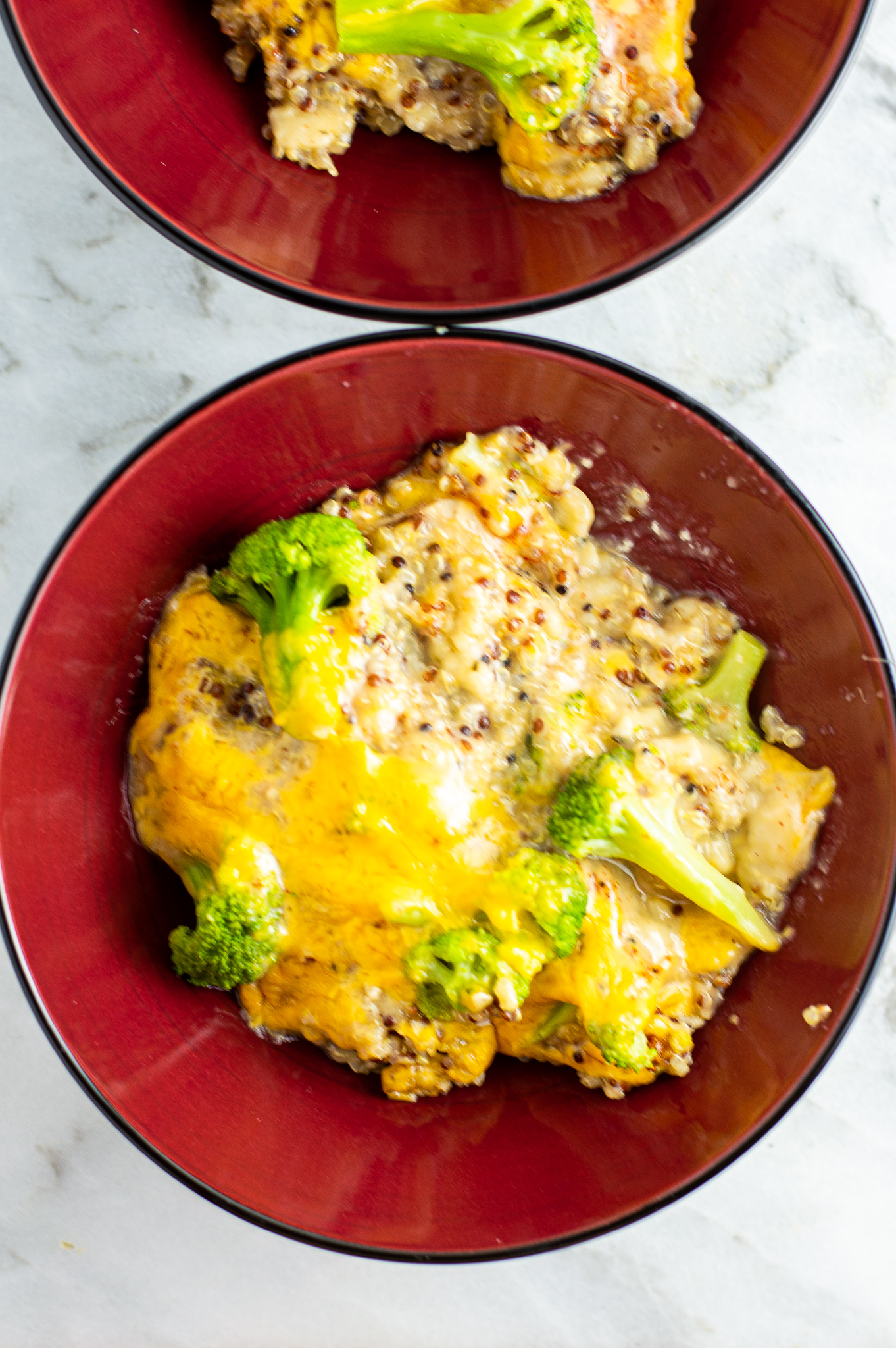Chicken, Broccoli and Quinoa Casserole | A Taste of Madness