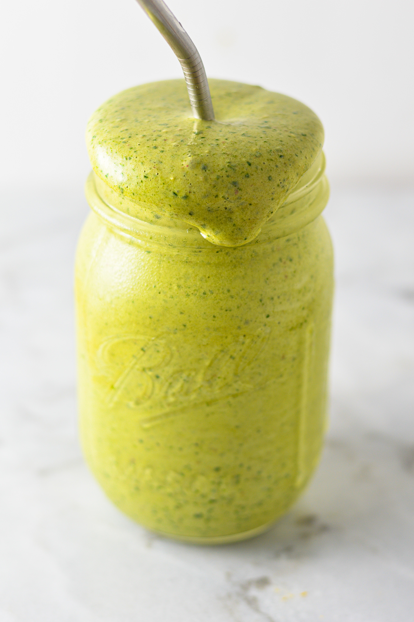 Strawberry Banana Green Smoothie A Taste Of Madness
