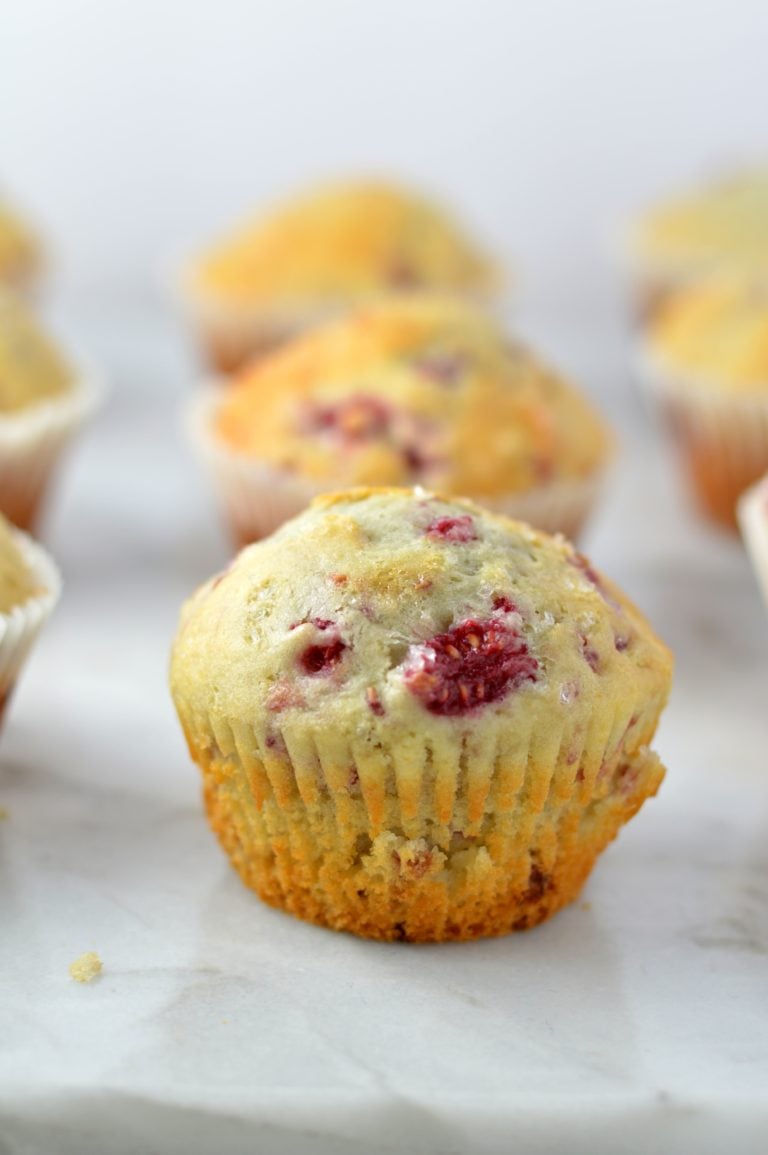 Raspberry Muffins | A Taste of Madness