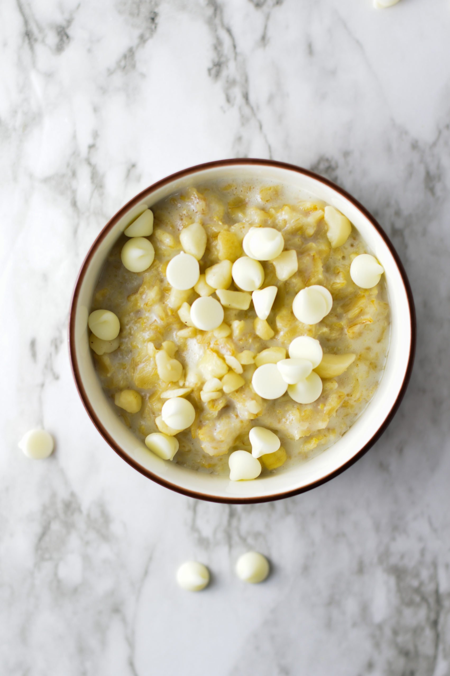 Macadamia and White Chocolate Oatmeal | A Taste of Madness
