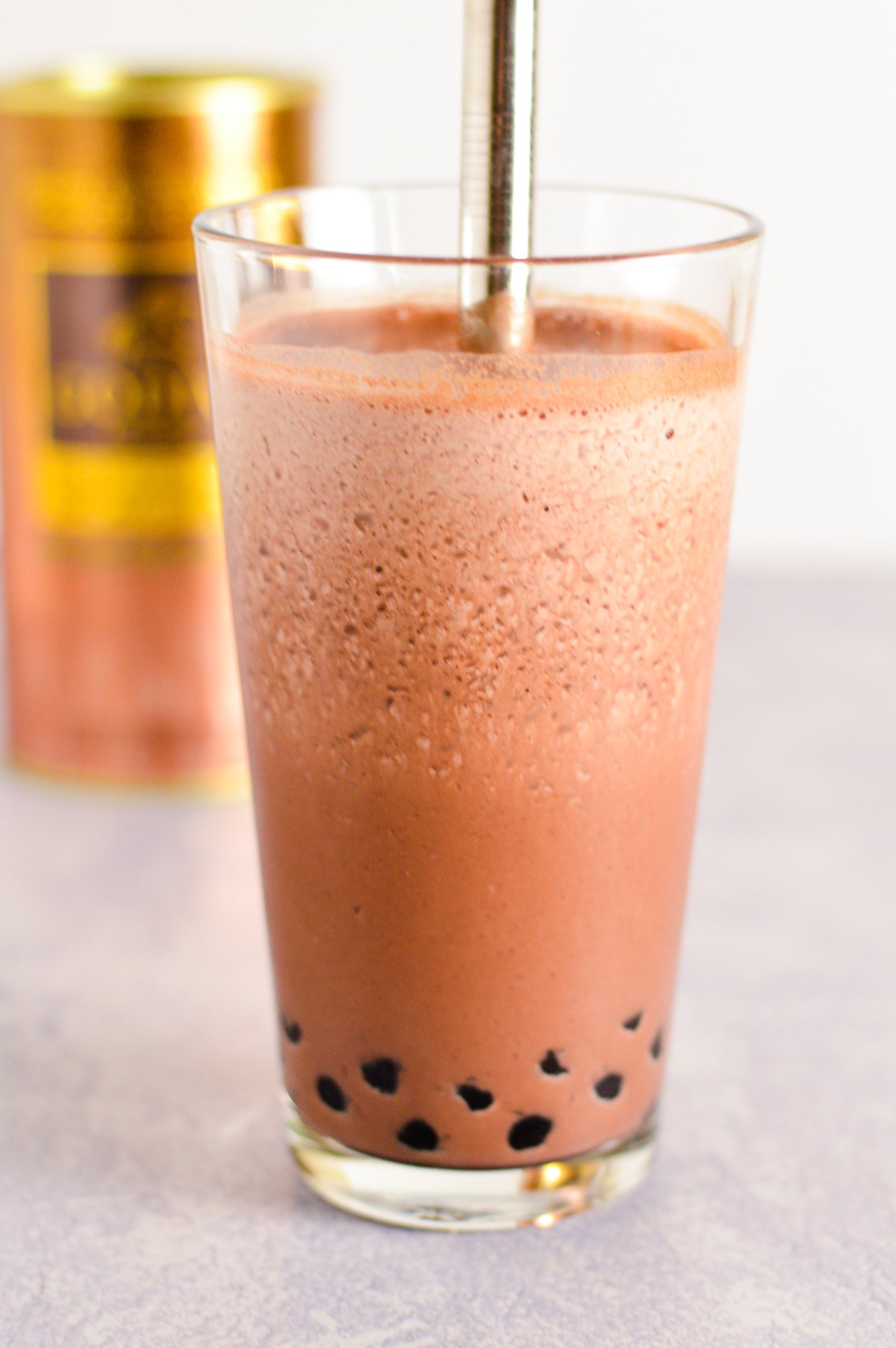 Chocolate Bubble Tea | A Taste of Madness