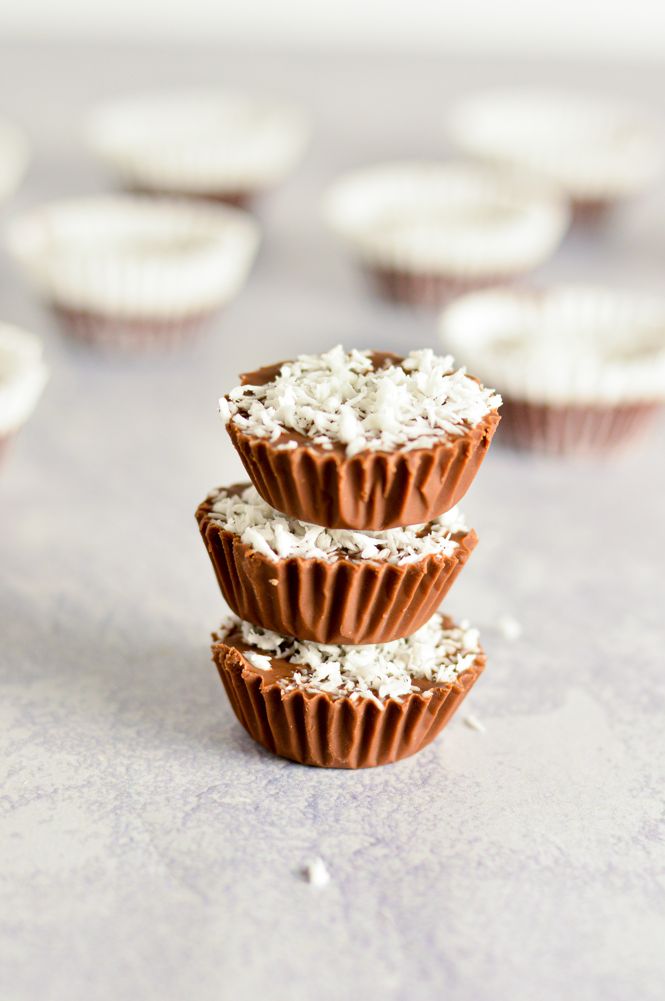 Coconut Mini Nutella Cups - A Taste of Madness