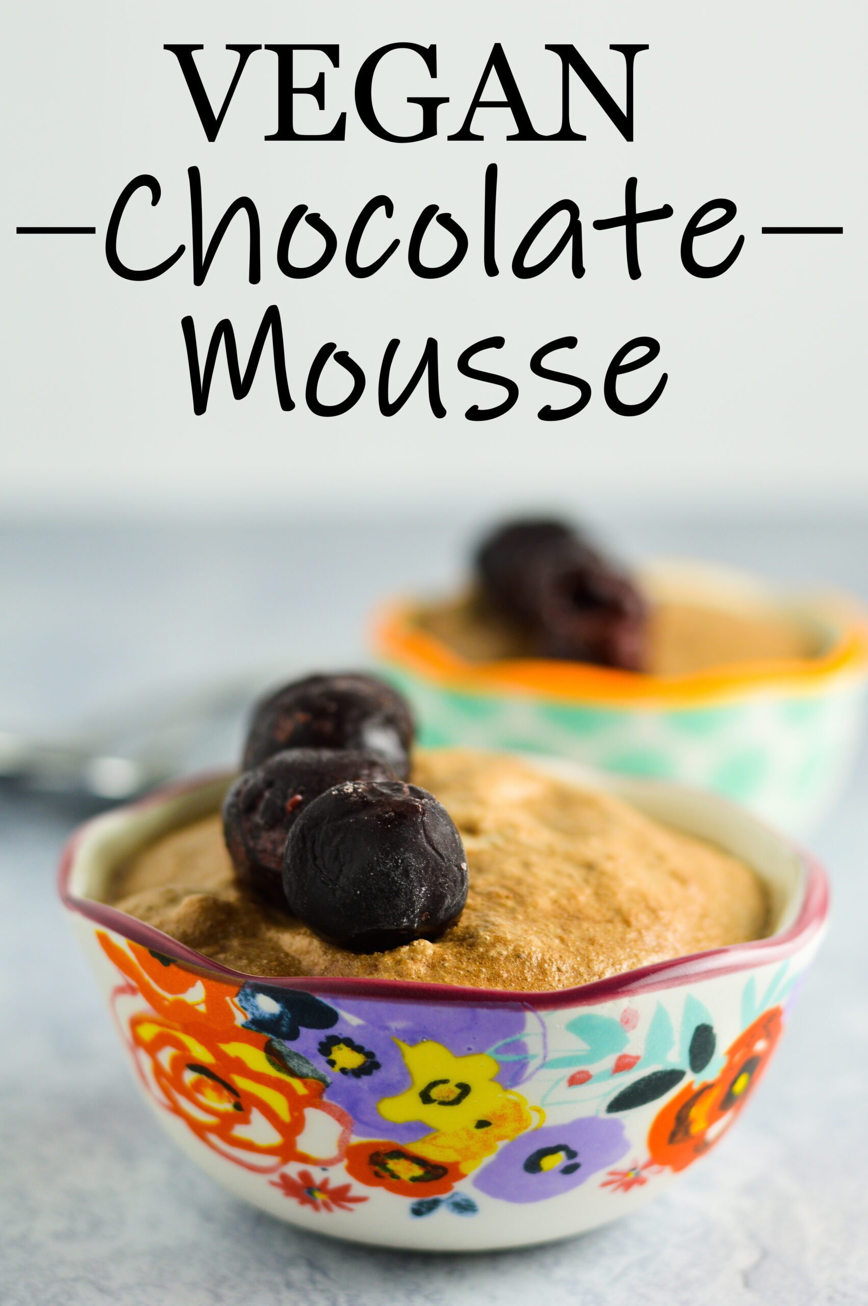 Vegan Chocolate Mousse | A Taste of Madness