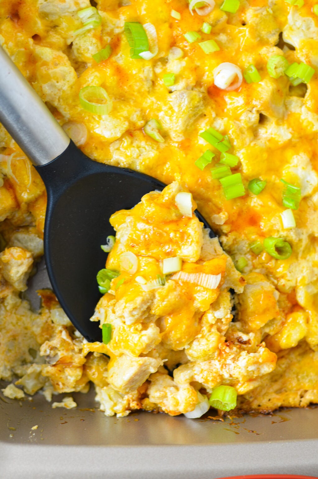 Spicy Chicken and Cauliflower Casserole | A Taste of Madness