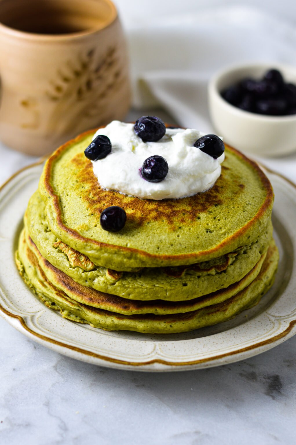 Matcha Pancakes | A Taste of Madness