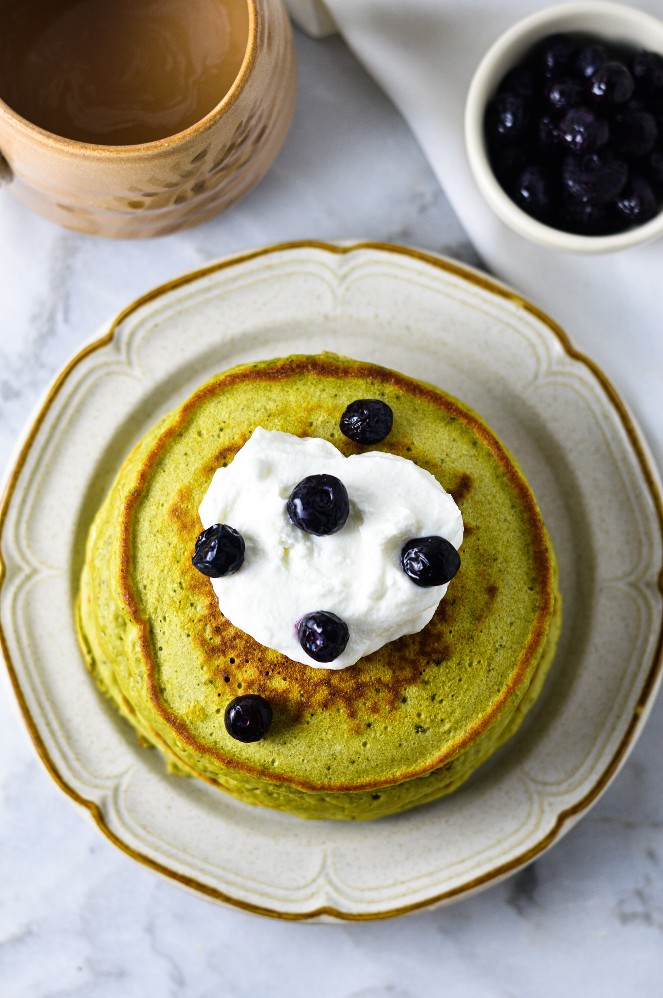 Matcha Pancakes | A Taste of Madness