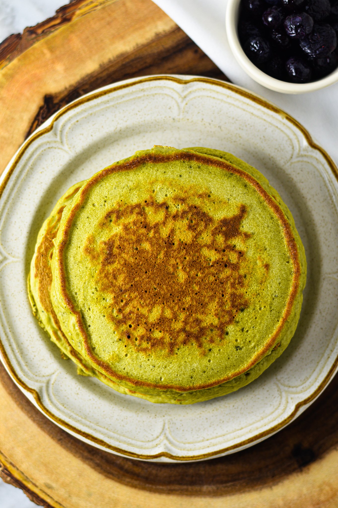 Matcha Pancakes | A Taste of Madness