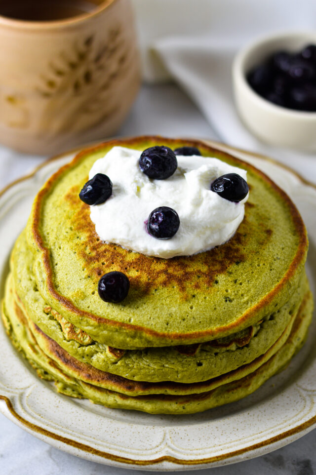 Matcha Pancakes | A Taste of Madness