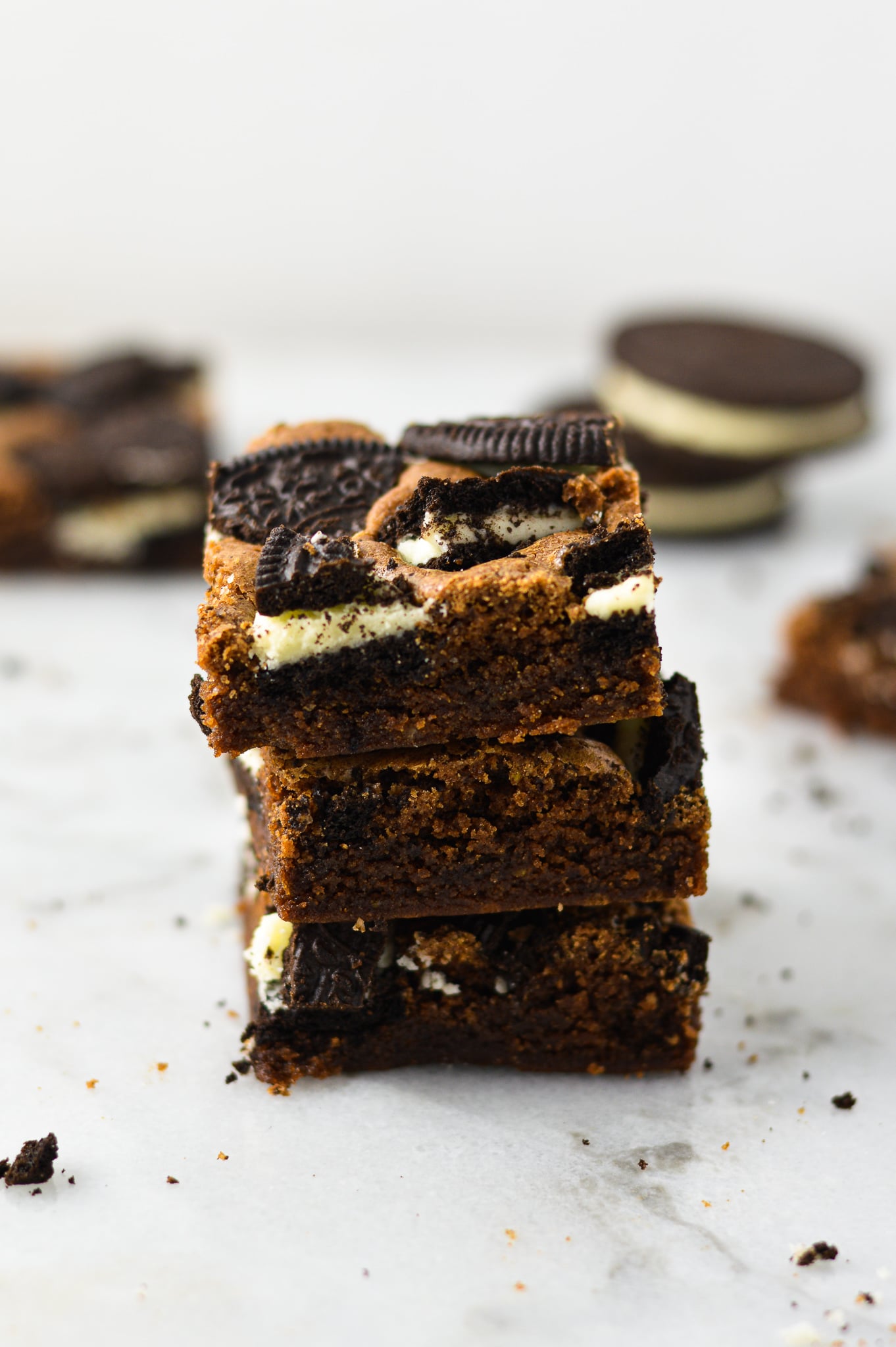 Oreo Brownies - A Taste of Madness