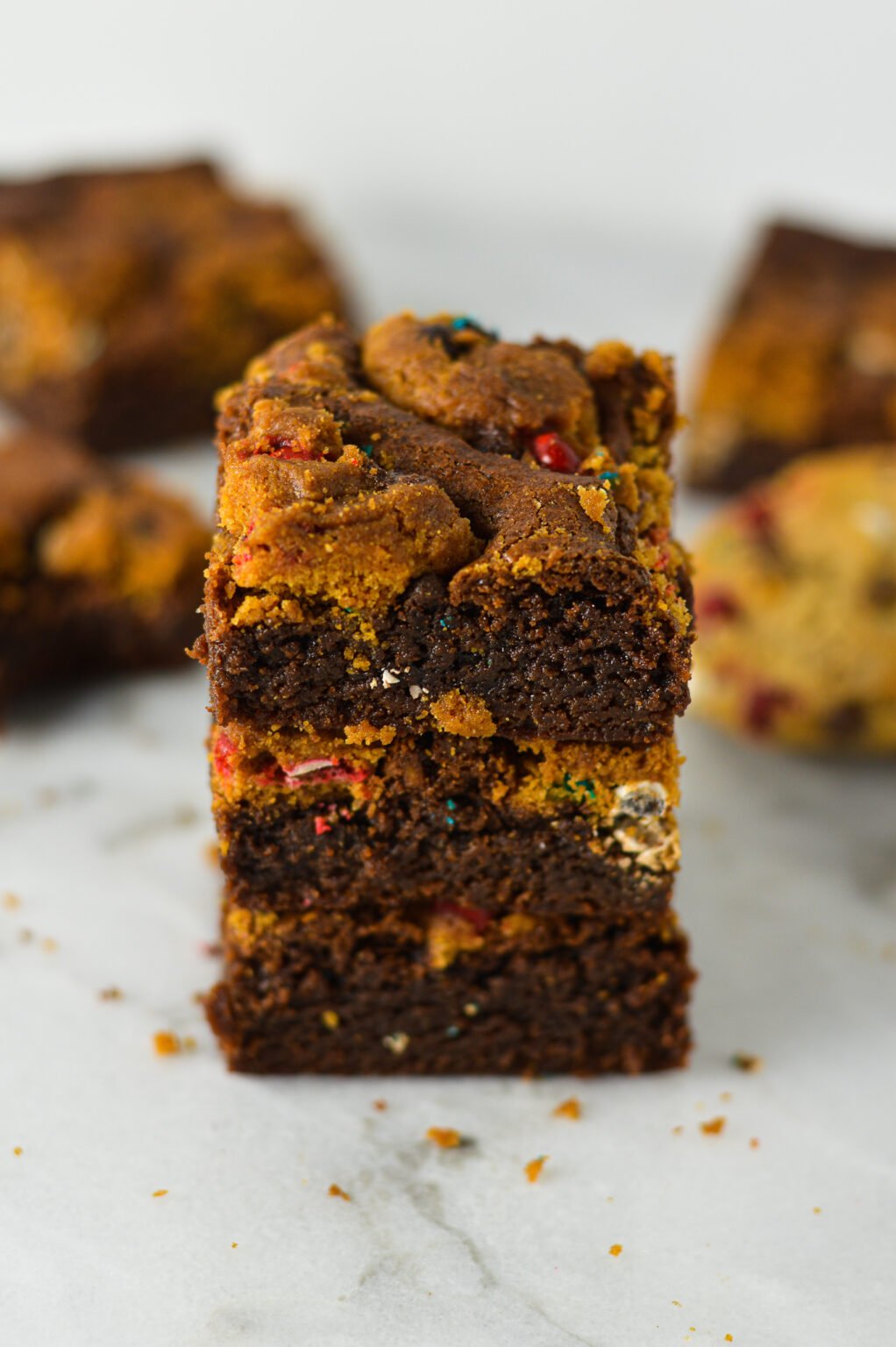 Chips Ahoy Nutella Brownies | A Taste of Madness