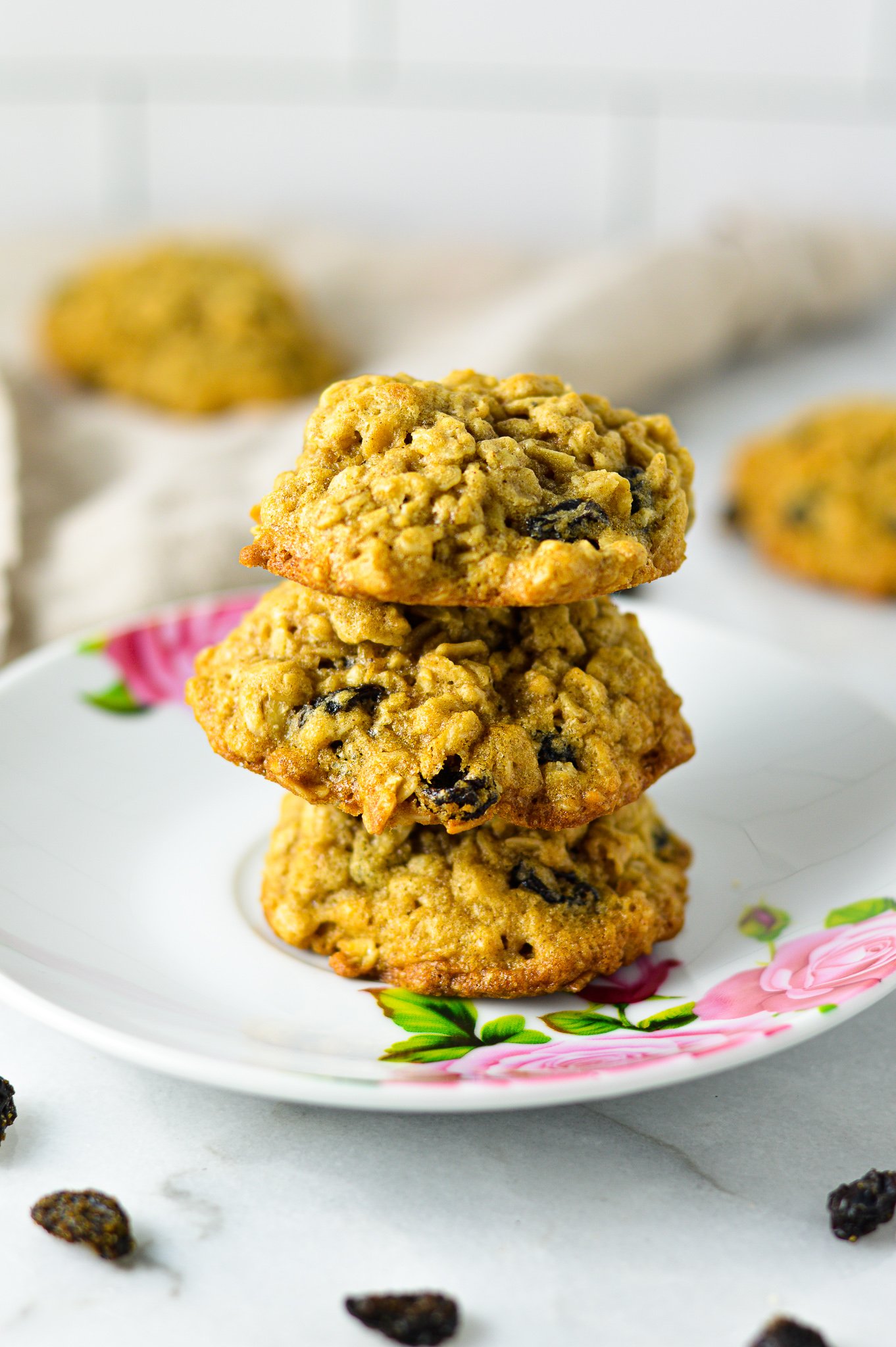 Oatmeal Rum Raisin Cookies | A Taste of Madness
