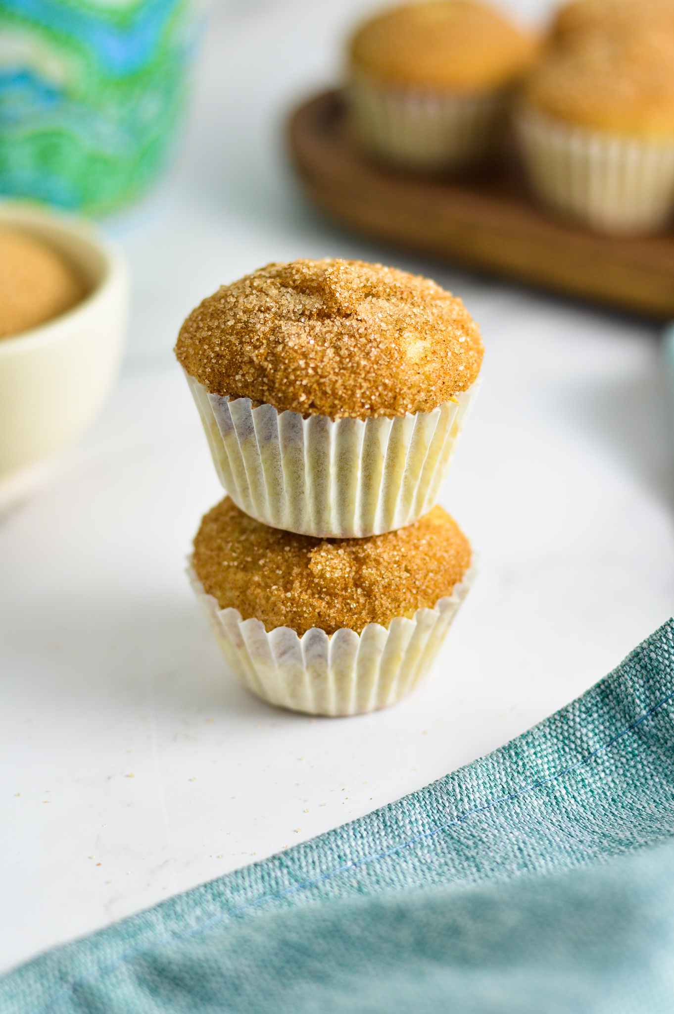 Churro Mini Muffins - A Taste of Madness