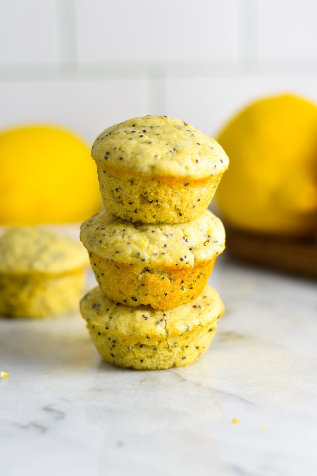 Lemon Poppy Seed Mini Muffins | A Taste of Madness