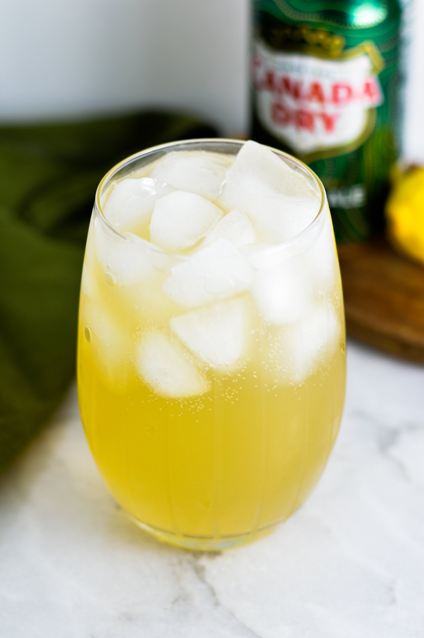 Sparkling Ginger Lemonade | A Taste of Madness