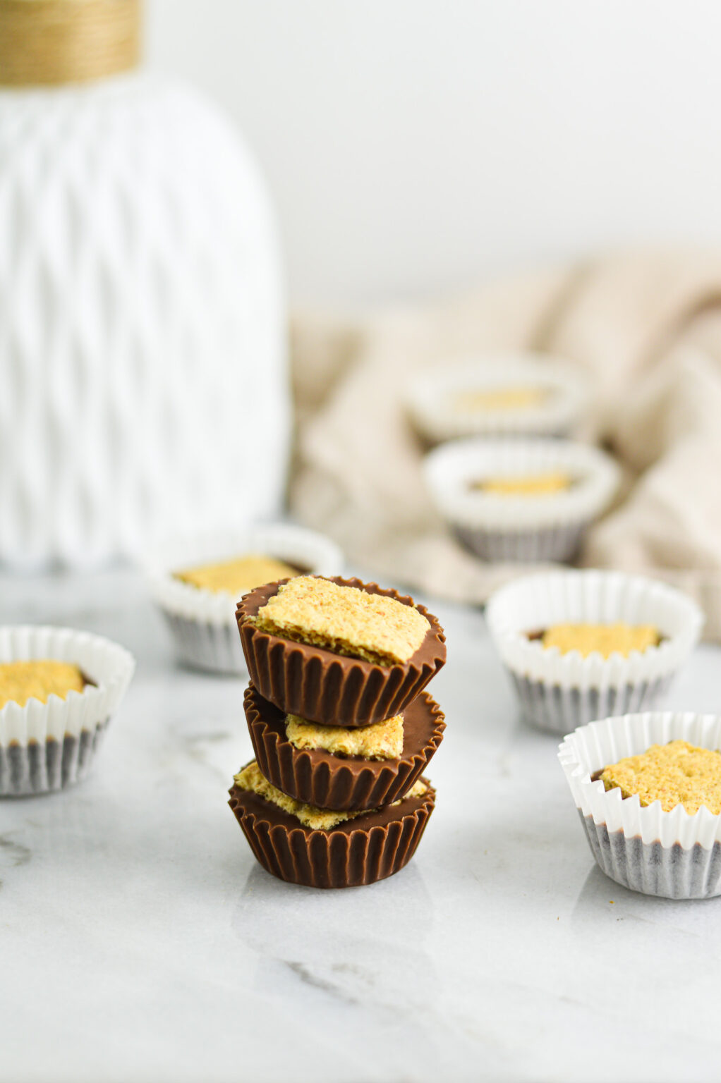 Graham Cracker Nutella Cups - A Taste of Madness