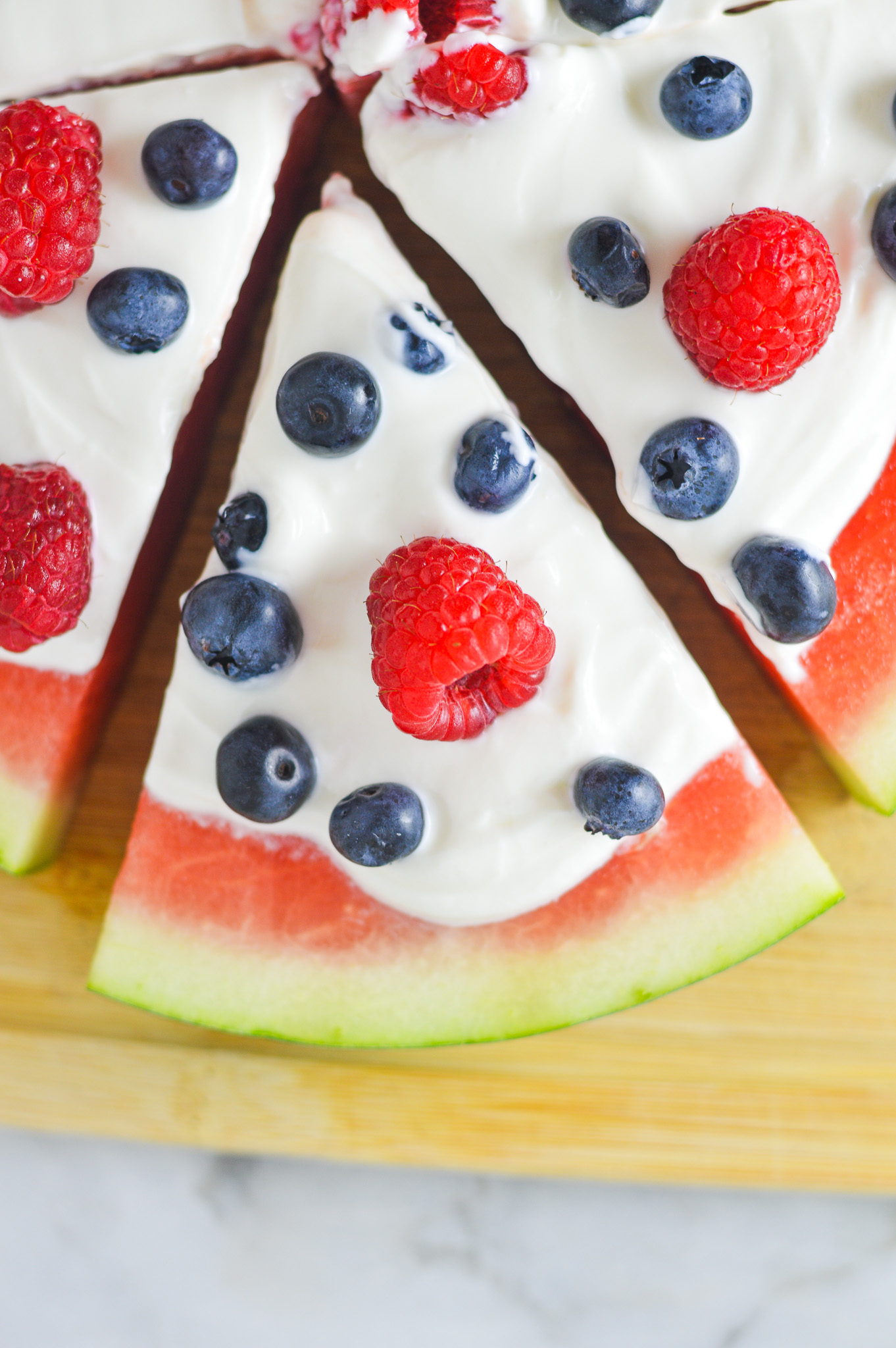 Healthy Watermelon Pizza - A Taste of Madness