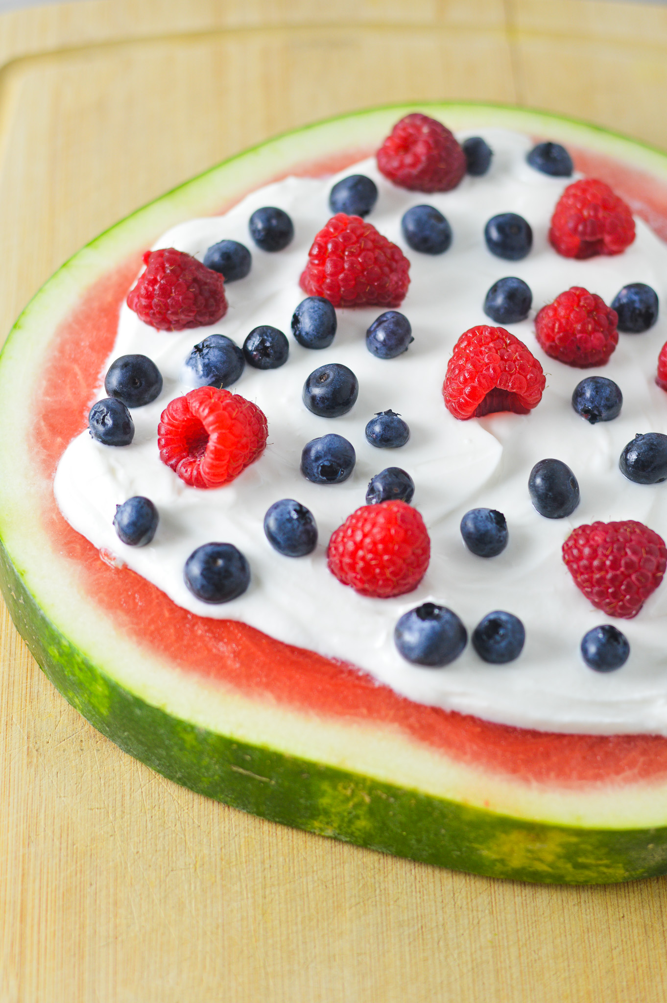 Healthy Watermelon Pizza - A Taste of Madness