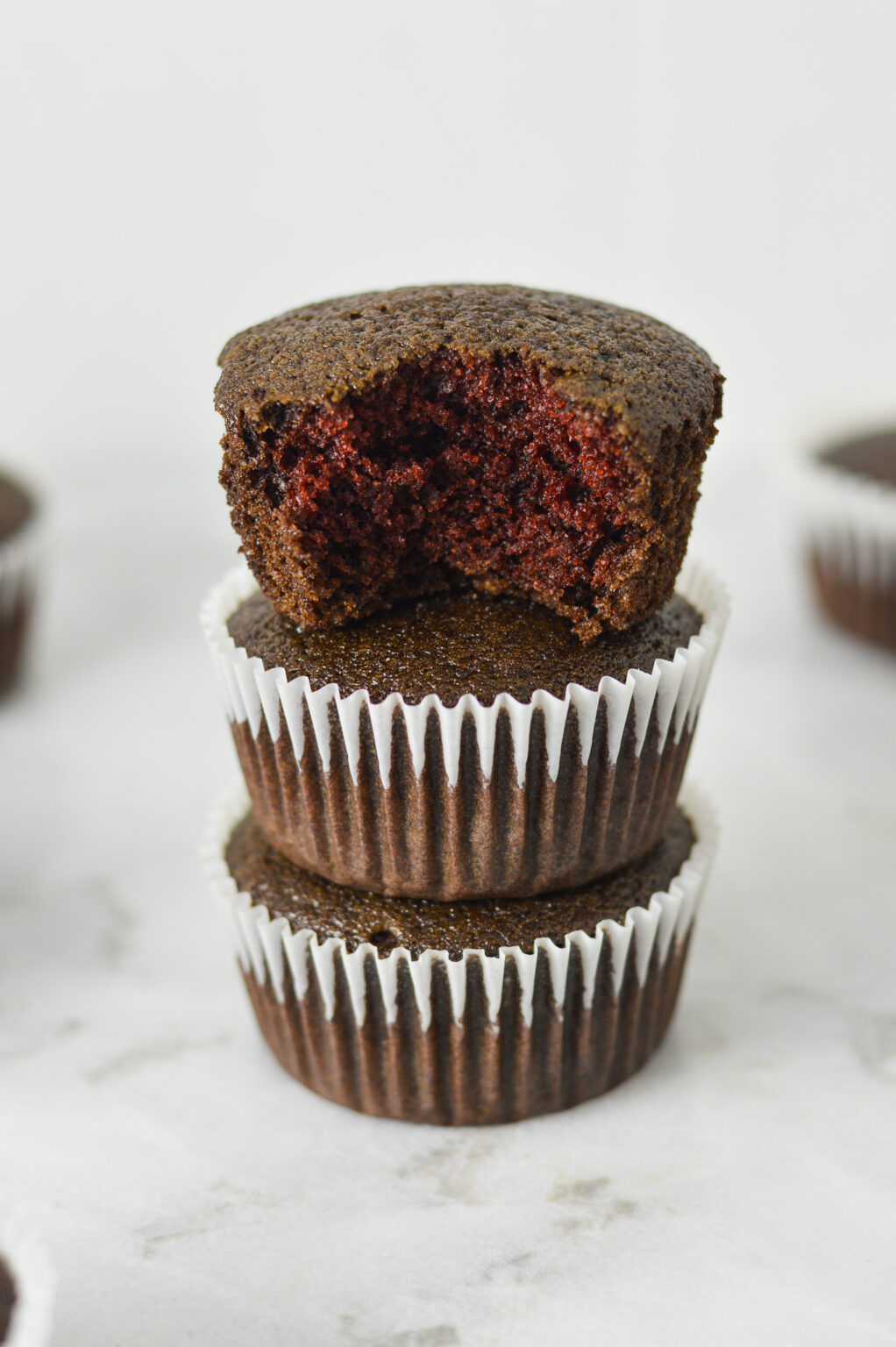 Vegan Red Velvet Muffins | A Taste of Madness