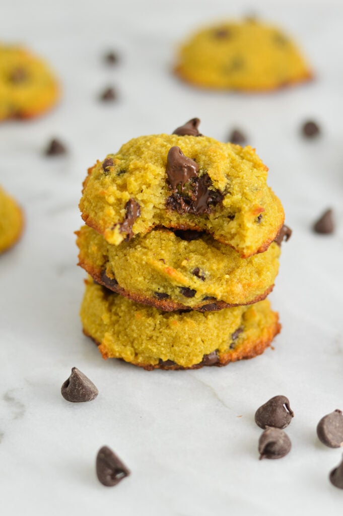 Coconut Flour Chocolate Chip Cookies | A Taste of Madness